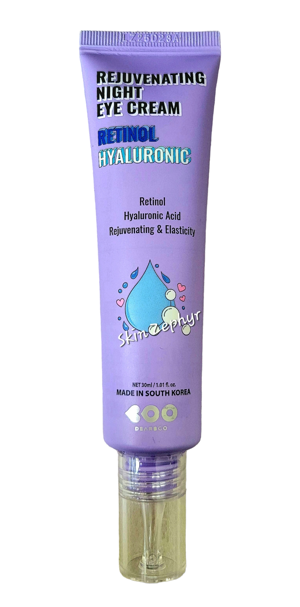 Dearboo Retinol Hyaluronic Rejuvenating Night Eye Cream – Skin Zephyr