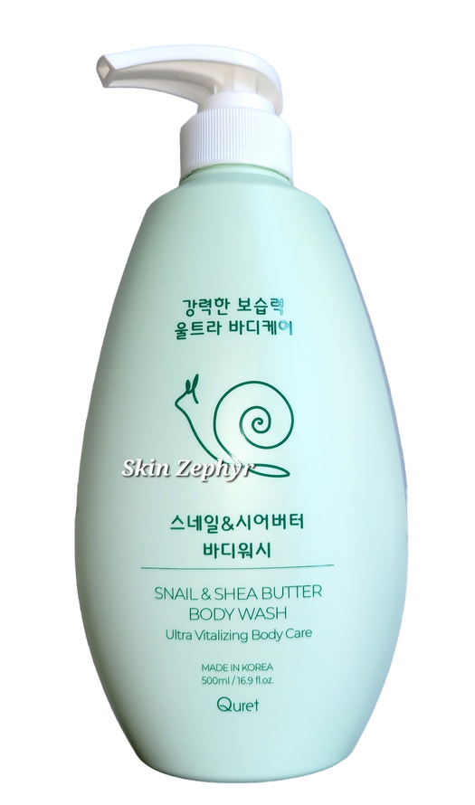Quret Snail and Shea Butter Body Wash – Skin Zephyr