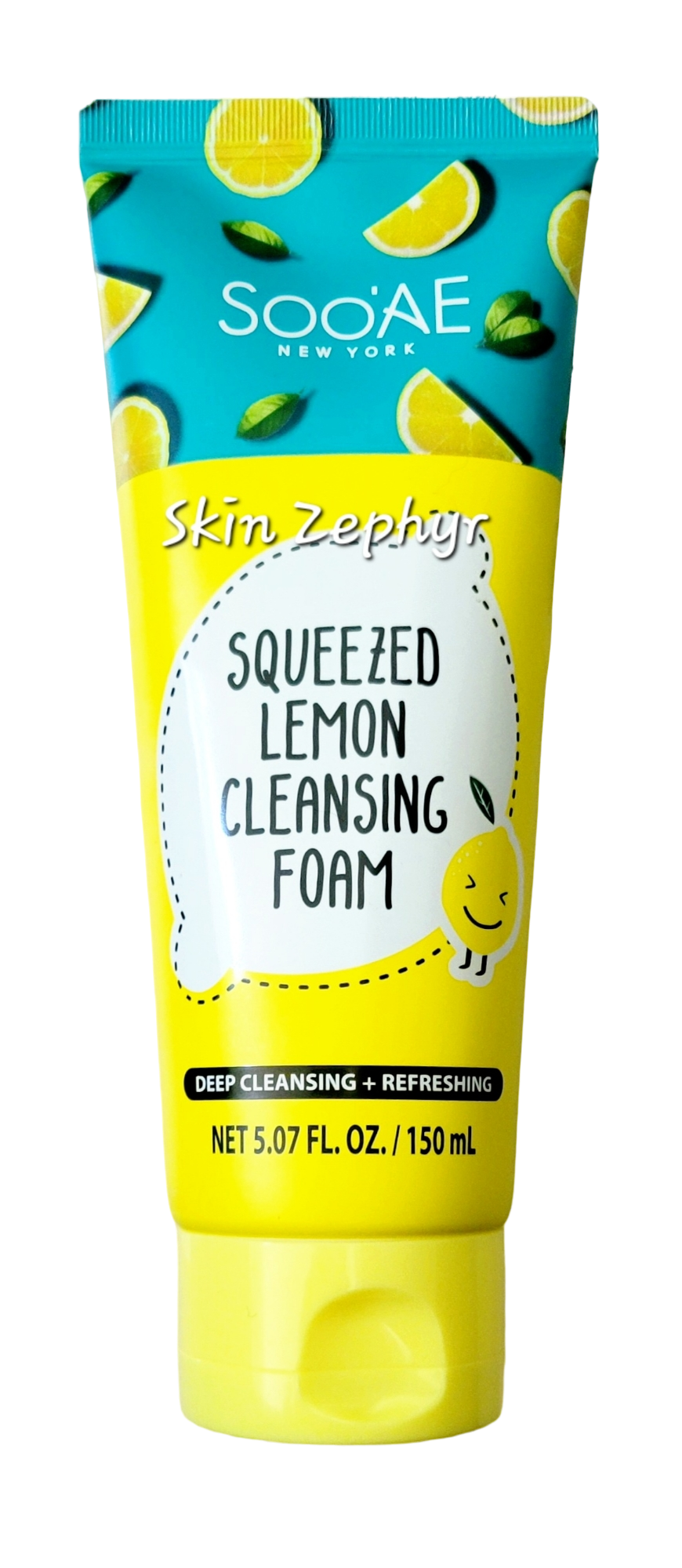 Soo'AE Fresh Squeezed Lemon Cleansing Foam – Skin Zephyr