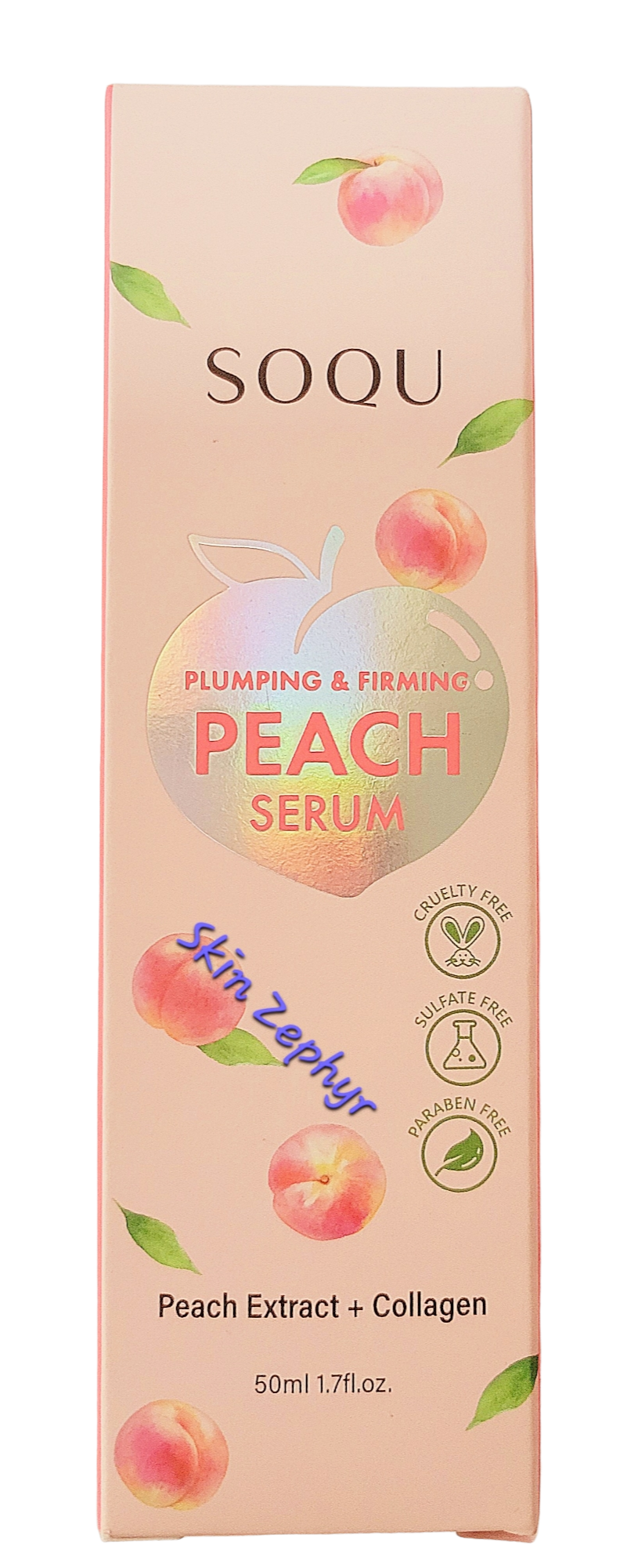 Soqu Plumping and Firming Peach Serum – Skin Zephyr