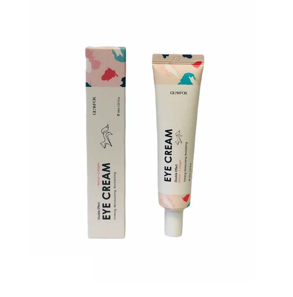 Glamfox Double Effect Eye Cream Retinol & Collagen – Skin Zephyr