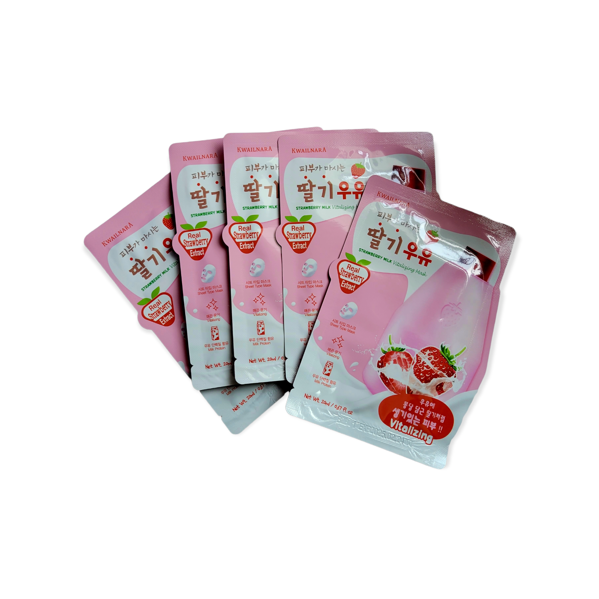 Kwailnara Strawberry Milk Vitalizing Mask – Skin Zephyr